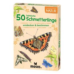 50 heimische Schmetterlinge entdecken & bestimmen, 50 Ktn.