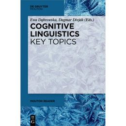 De Gruyter Cognitive Linguistics - Key Topics, Kartoniert (TB)