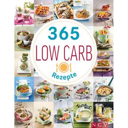 365 Low-Carb-Rezepte, Kartoniert (TB)