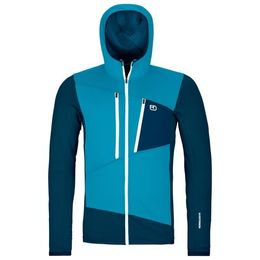 Ortovox - Fleece Grid Hoody - Fleecejacke Gr M blau