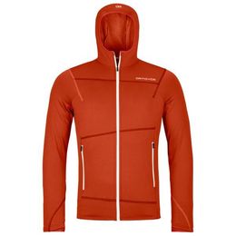 Ortovox - Fleece Light Hoody - Fleecejacke Gr S rot