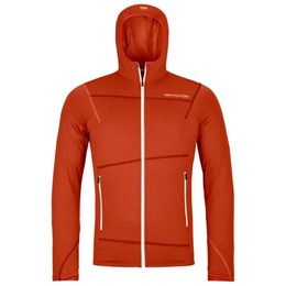 Ortovox - Fleece Light Hoody - Fleecejacke Gr L rot