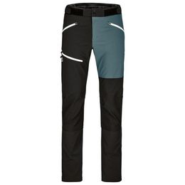 Ortovox - Westalpen Softshell Pants - Tourenhose Gr S schwarz