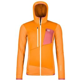 Ortovox - Women's Fleece Grid Hoody - Fleecejacke Gr S orange