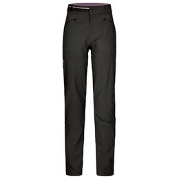 Ortovox - Women's Brenta Pants - Trekkinghose Gr L - Long schwarz