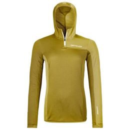 Ortovox - Women's Fleece Light Grid ZN Hoody - Fleecepullover Gr L oliv