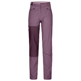 Ortovox - Women's Brenta Pants - Trekkinghose Gr XS - Short lila