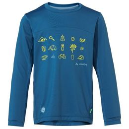 Vaude - Kid's Solaro L/S T-Shirt II - Funktionsshirt Gr 98 blau