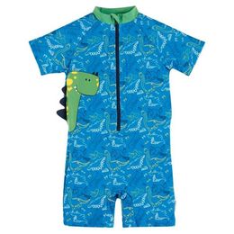 Sterntaler - Kid's Schwimmanzug Dino - Lycra Gr 74/80 blau