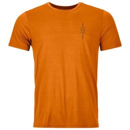 Ortovox - 150 Cool Climb Local T-Shirt - Merinoshirt Gr S orange