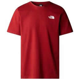 The North Face - S/S Redbox Tee - T-Shirt Gr XXL rot