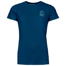 Ortovox - Women's 120 Cool Tec Mountain Duo T-Shirt - Merinoshirt Gr M blau