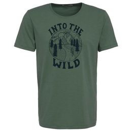 Greenbomb - Nature Wild Bike Spice - T-Shirts - T-Shirt Gr M oliv