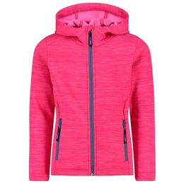 CMP - Girl's Jacket Fix Hood Stretch Performance - Fleecejacke Gr 152 rosa