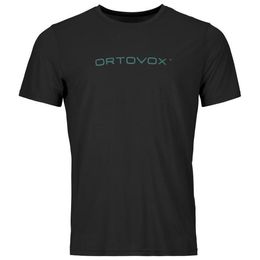 Ortovox - 150 Cool Brand T-Shirt - Merinoshirt Gr XXL schwarz