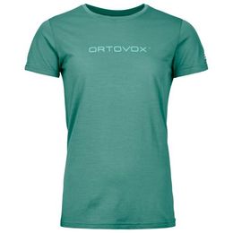 Ortovox - Women's 150 Cool Brand T-Shirt - Merinoshirt Gr XS türkis