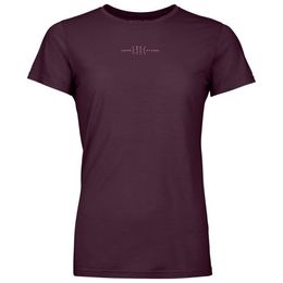 Ortovox - Women's 150 Cool Climb Local T-Shirt - Merinoshirt Gr XS lila