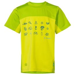 Vaude - Kid's Solaro T-Shirt II - Funktionsshirt Gr 92 gelb