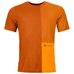 Ortovox - 150 Cool Crack T-Shirt - Merinoshirt Gr S braun