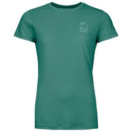 Ortovox - Women's 120 Cool Tec Mountain Duo T-Shirt - Merinoshirt Gr XS türkis