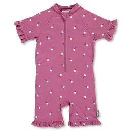 Sterntaler - Kid's Schwimmanzug Blumen - Lycra Gr 74/80 rosa