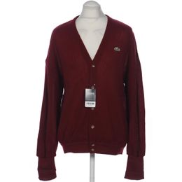 Lacoste Herren Strickjacke, bordeaux, Gr. 56