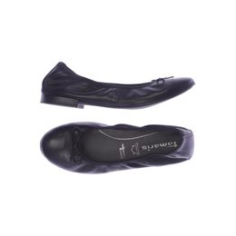 Tamaris Damen Ballerinas, schwarz