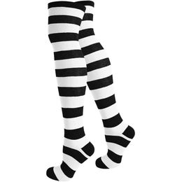 Normani Over the Knee Socks female Black size One Size