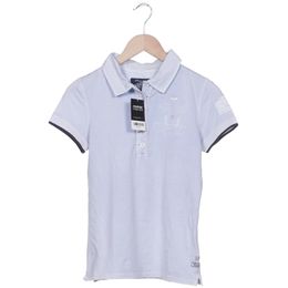 SOCCX Damen Poloshirt, hellblau, Gr. 36