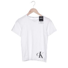 Calvin Klein Herren T-Shirt, weiß, Gr. 140