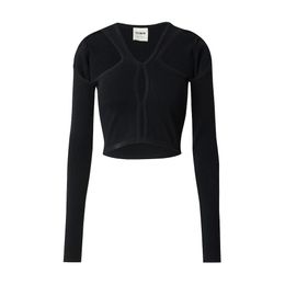 ABOUT YOU x Laura Giurcanu Shirt 'Eva' Damen Größe S schwarz