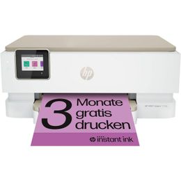 HP Envy Inspire 7220e Multifunktionsdrucker, (WLAN (Wi-Fi), 3 Monate gratis Drucken mit HP Instant Ink inklusive), weiß