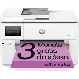 HP OfficeJet Pro 9730e A3 Multifunktionsdrucker, (Bluetooth, LAN (Ethernet), WLAN (Wi-Fi), 3 Monate gratis Drucken mit HP Instant Ink inklusive), weiß