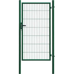GARDEN 'N' MORE Zauneinzeltür Einzeltor Standard, (Set), 175 cm hoch, grün, grün
