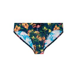 HOM Badehose ' Flamingo ' Herren Größe XL navy / grün / orange / rot