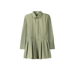 Bershka Kleid Damen Größe 40 khaki Winterkleid