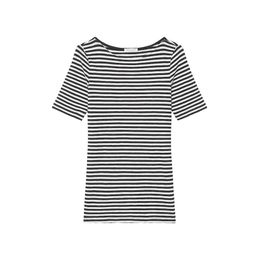 Marc O'Polo Marc O'Polo T-Shirt Damen Gr&ouml;&szlig;e XS anthrazit / wei&szlig;