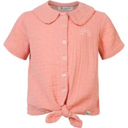 Noppies Shirtbluse "Eupora", Baumwolle, Stickerei, für Babys und Kleinkinder, orange, 128