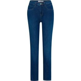Brax Carola Jeans, Feminine-Fit, 5-Pocket-Style, für Damen, blau, 44