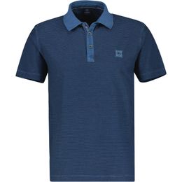 Lerros Poloshirt, Regular-Fit, für Herren, blau, XXL