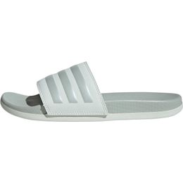 Adidas Badepantolette "Adilette Comfort", Streifen, dämpfend, für Damen, grün, 38