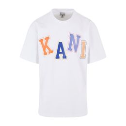 Karl Kani T-Shirt Herren Gr&ouml;&szlig;e XS blau / navy / orange / wei&szlig;