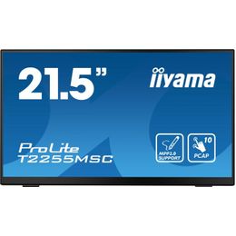 iiyama 54.5cm (21,5) T2255MSC-B1 16:9 M-touch HDMI+USB IPS retail TFT-Monitor (1920 x 1080 px