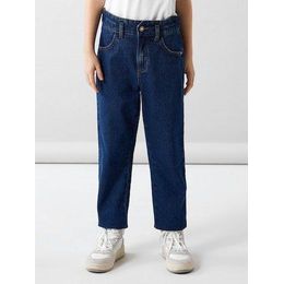 name it High-waist-Jeans NKFBELLA HW MOM AN JEANS 1092-DO NOOS, blau