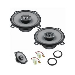 tomzz Audio Hertz X 130 Satz passt für Mazda MX5 Suzuki Baleno Vitara 130mm Koax Auto-Lautsprecher