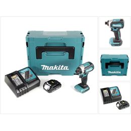 Makita Akku-Schlagschrauber DTD 153 Y1J-D 18 V Akku Brushless Schlagschrauber im Makpac + 1x BL 1