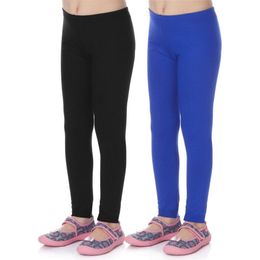 Merry Style Leggings Mädchen Lange Hose Freizeithose mit weitem Bein MS10-130 (2-tlg) aus Viskose