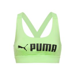 Puma Set: Sport-BH Fit, grün