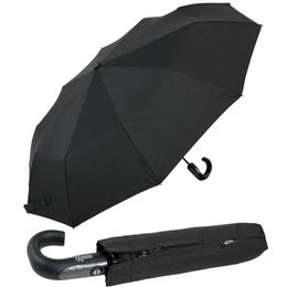 iX-brella Taschenregenschirm Herren Automatikschirm mit 10 Streben stabil groß