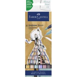 Faber-Castell Marker Faber-Castell Goldfaber Sketch Marker Fashion 6er Set